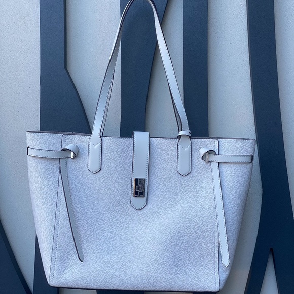 Michael Kors | Bags | Michael Kors Large White Tote | Poshmark